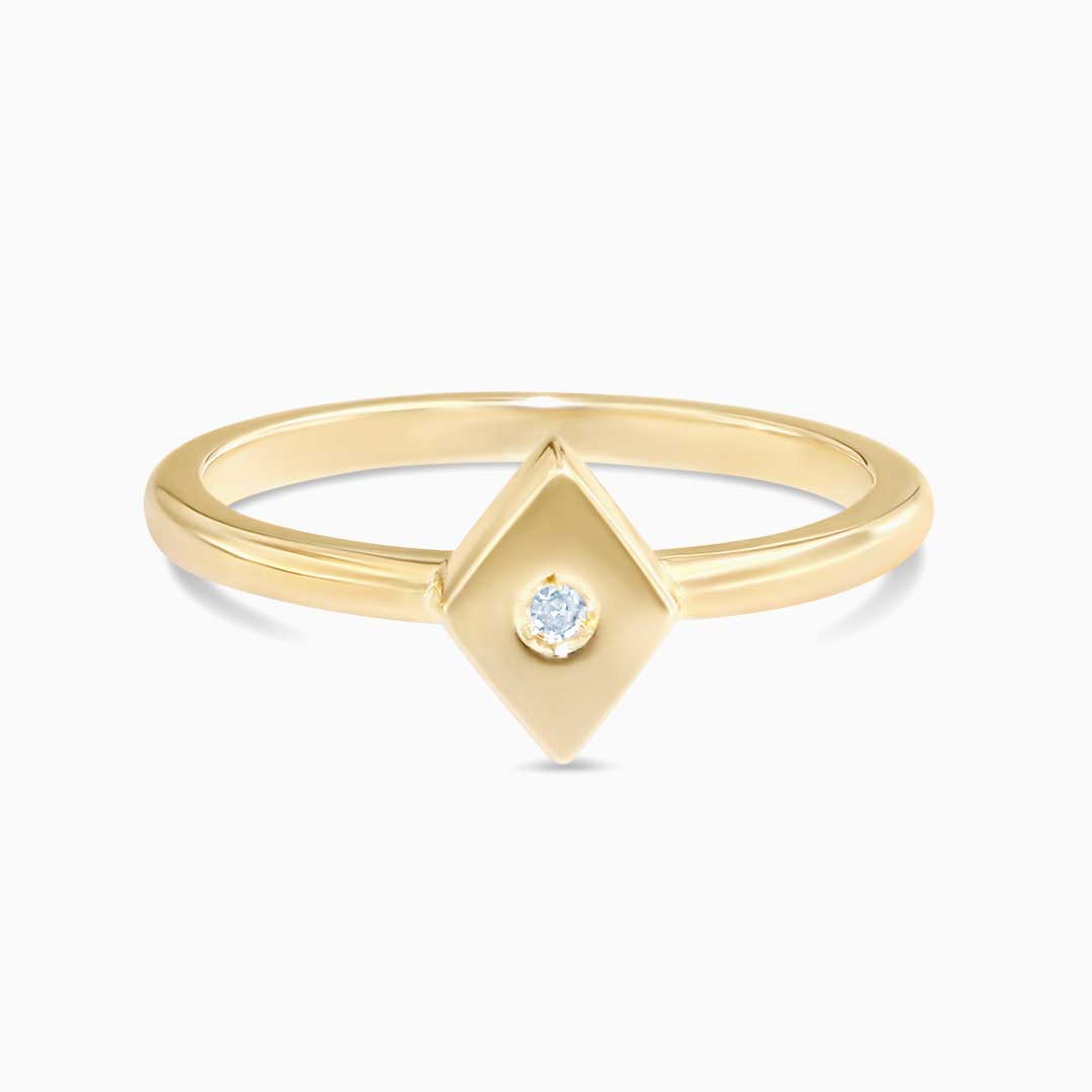 Cute Shape Diamond Ring – Maidor Jewelry